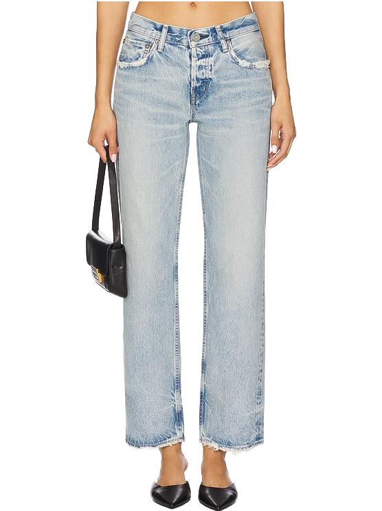 MOUSSY VINTAGE Moussy Vintage Wildwood Straight Low Jeans